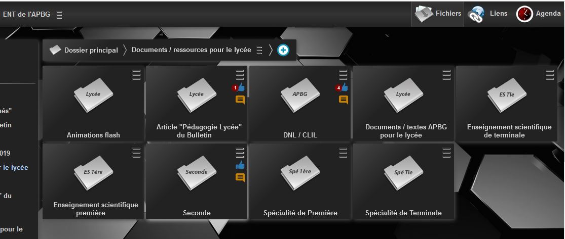 Ressources pédagogiques Lycée